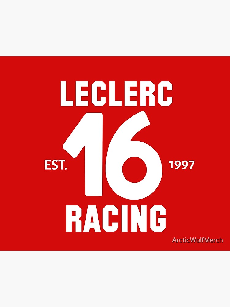 "Charles Leclerc Racing" Poster for Sale by ArcticWolfMerch | Redbubble