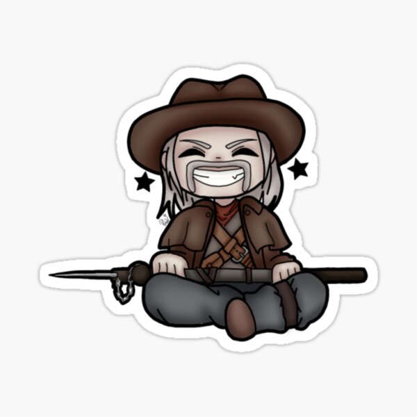 "The Deathslinger (DBD Set)" Sticker for Sale by PotatoFluff | Redbubble
