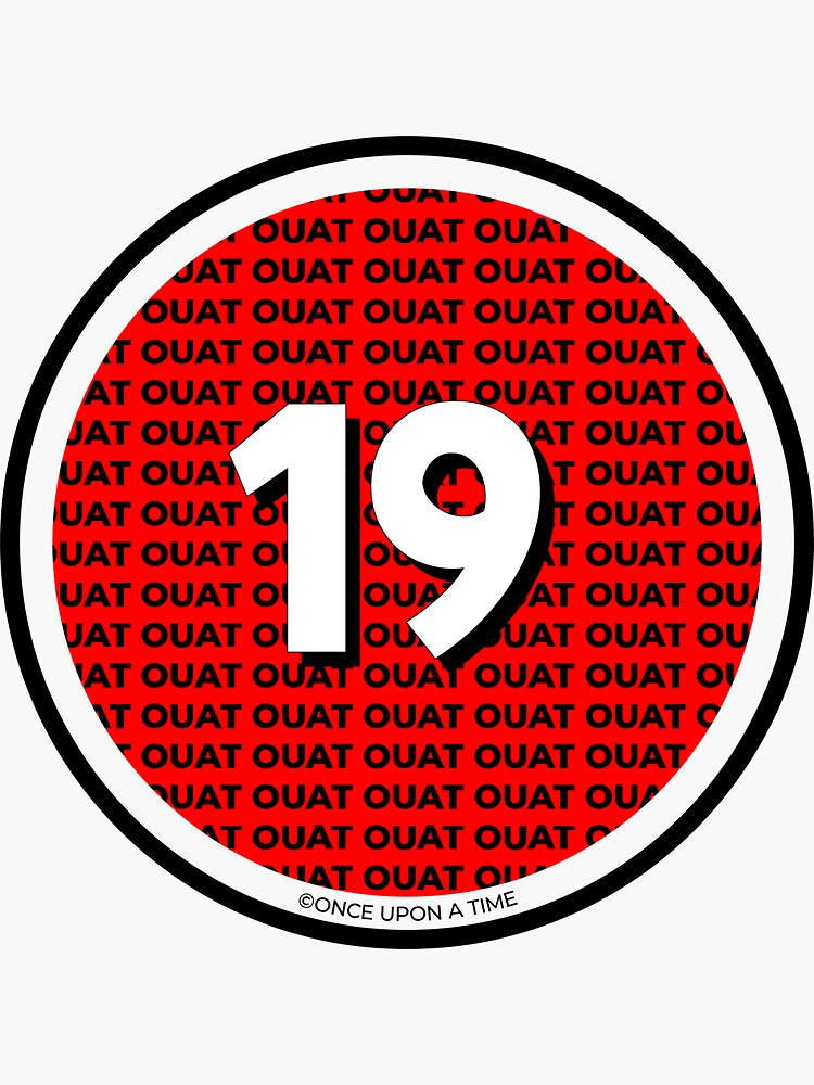"19th Birthday " Sticker by ouatshop | Redbubble