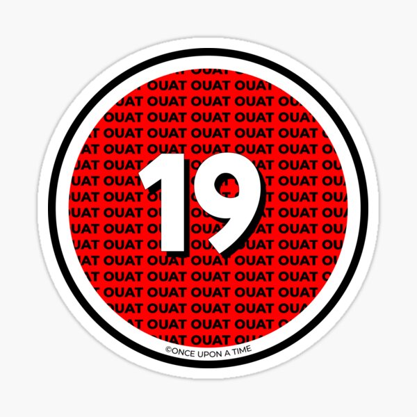 "19th Birthday " Sticker by ouatshop | Redbubble