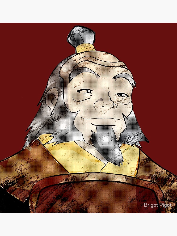 "Uncle Iroh" Poster by BrigotsPigot | Redbubble