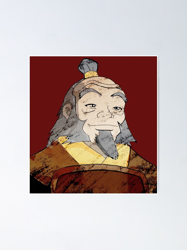 "Uncle Iroh" Poster by BrigotsPigot | Redbubble