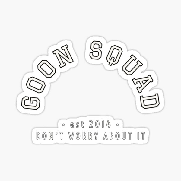 "GoonSquad arc" Sticker by goonsquadLTD | Redbubble