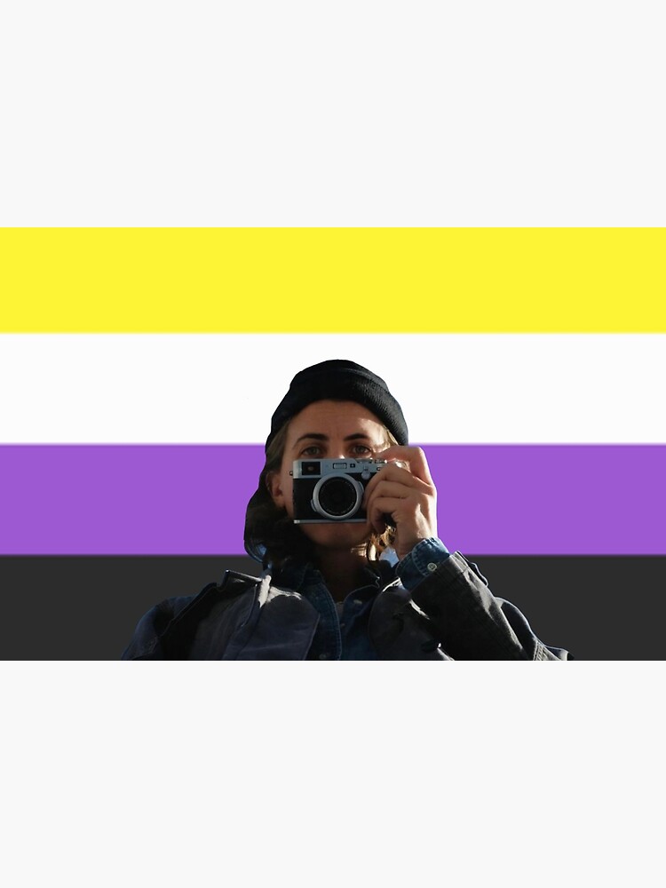 "ER Fightmaster Non-binary Flag (Camera)" Poster for Sale by ...