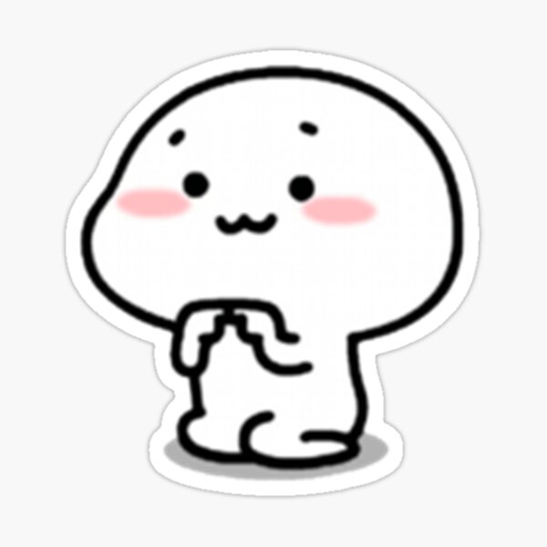 "Cute Quby " Sticker for Sale by YanaKnitSsxz | Redbubble