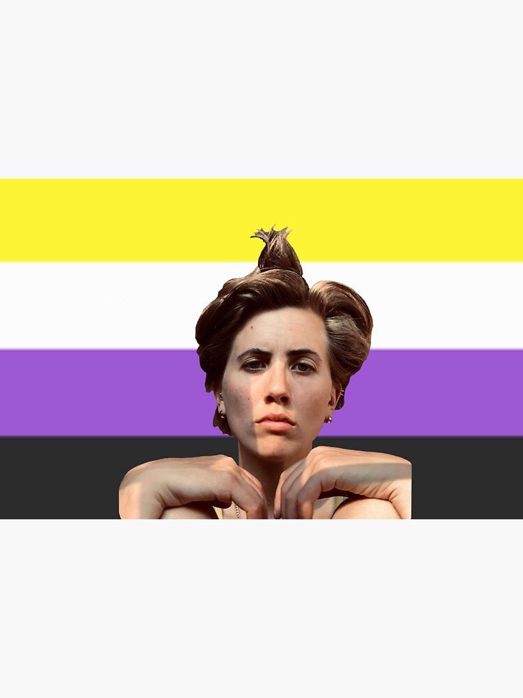 "ER Fightmaster Non-binary Flag" Sticker by BartleysLabCoat | Redbubble