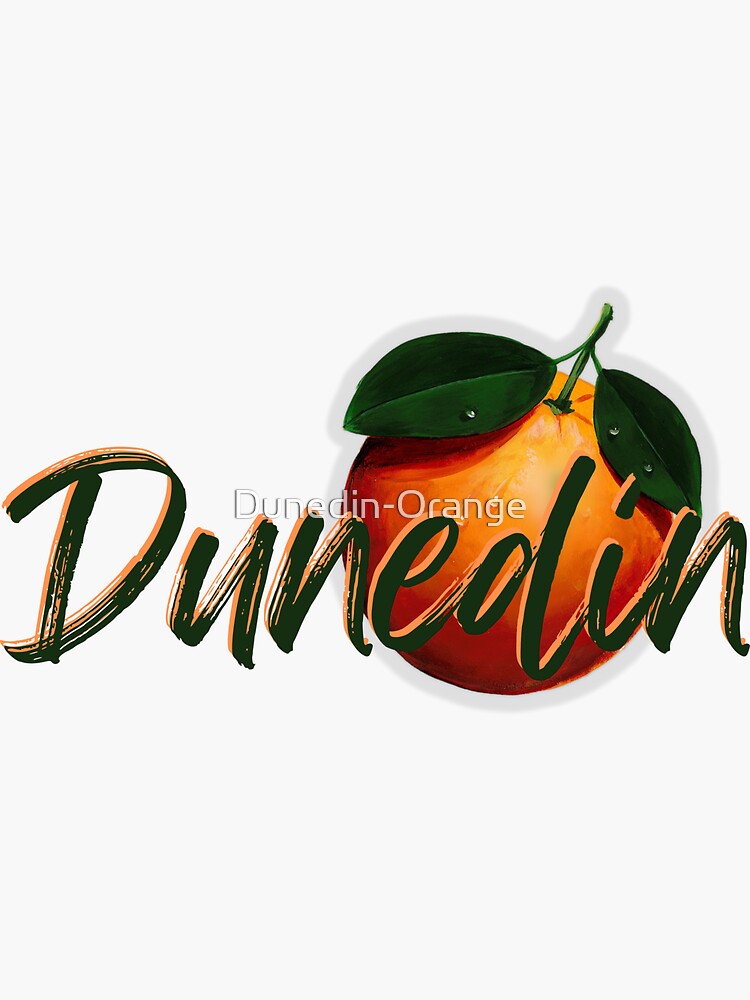 "Dunedin Florida Steve Spathelf Original" Sticker by Dunedin-Orange ...