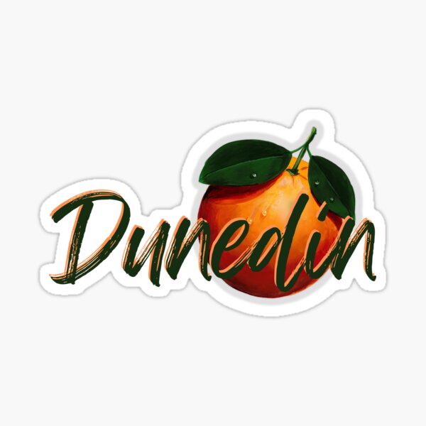 "Dunedin Florida Steve Spathelf Original" Sticker by Dunedin-Orange ...