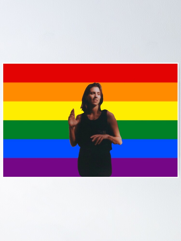 "ER Fightmaster Pride Flag" Poster for Sale by BartleysLabCoat | Redbubble