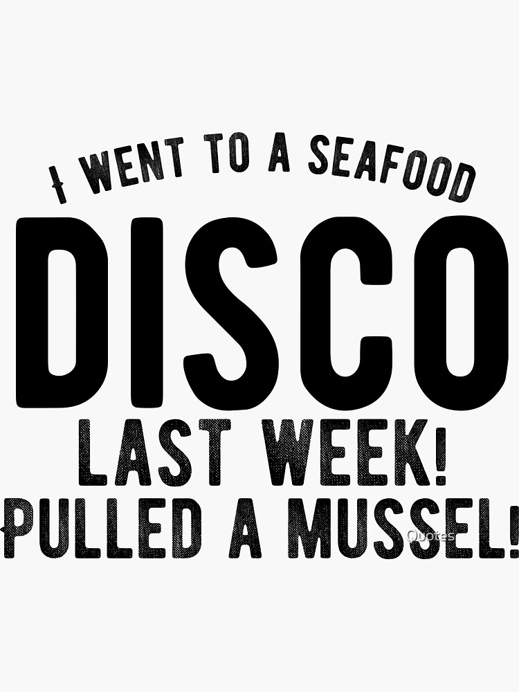 "I went to a seafood disco last week! Pulled a mussel! Funny Dad Jokes ...