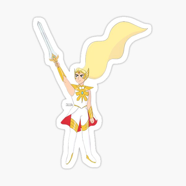 "Shera animatin" Sticker by throsuke | Redbubble