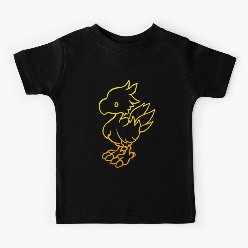 "Final Fantasy - Chocobo" Kids T-Shirt for Sale by RikDrawsThings ...