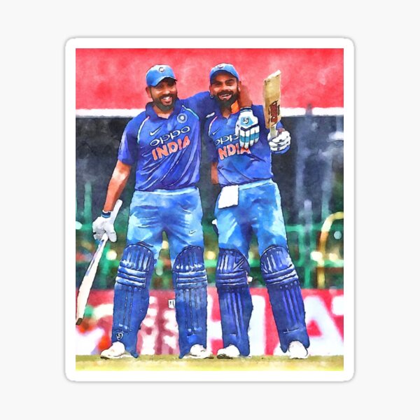 "India cricketers" Sticker by ilovecricket | Redbubble