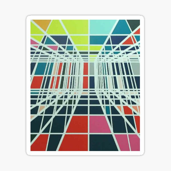 "Ray splash color screen" Sticker by vickyjames | Redbubble