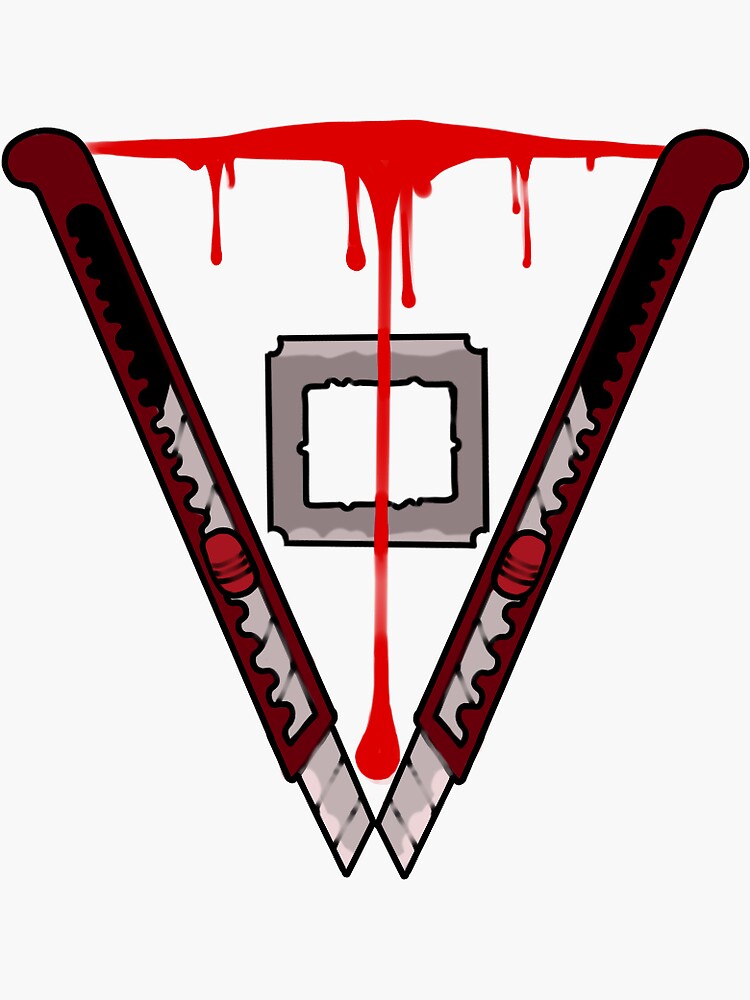 "DiCEORG Razor Logo" Sticker for Sale by 2051 | Redbubble