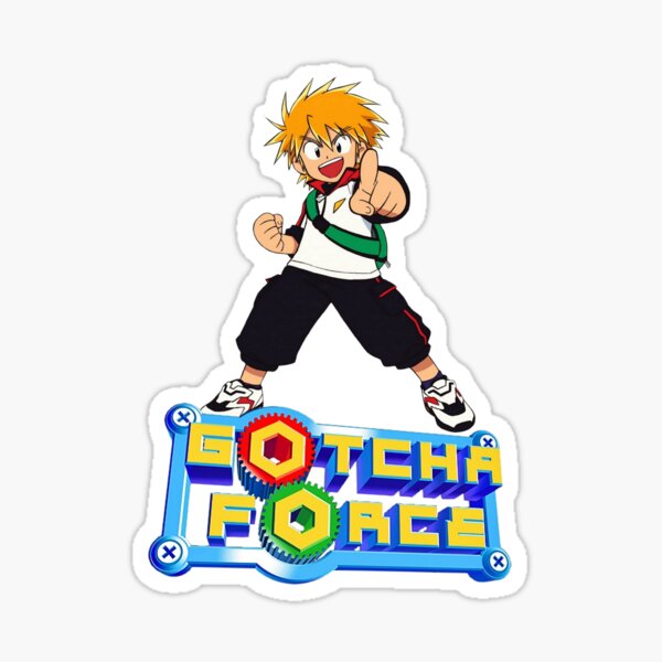 "Gotcha Force - Kou" Sticker by SuN-HarD | Redbubble