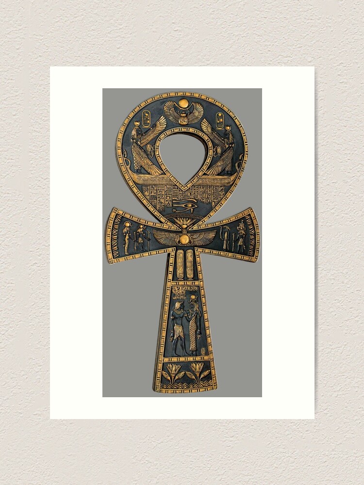 "Egyptian Ankh" Art Print for Sale by MorningFive | Redbubble