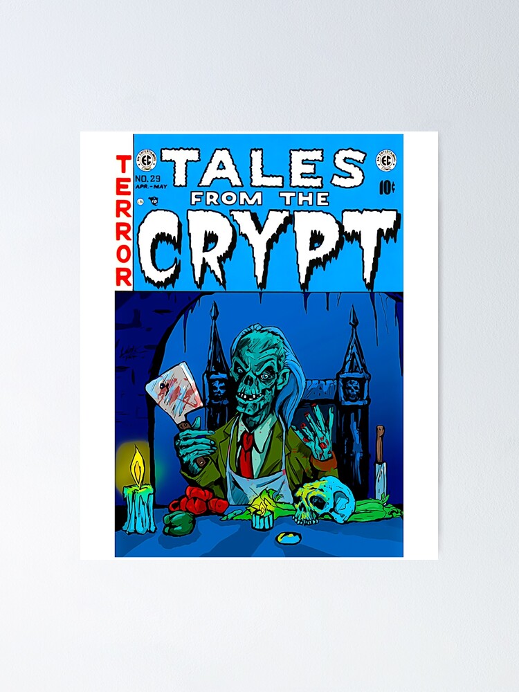 "Tales From The Crypt Scary" Poster for Sale by makihatar | Redbubble