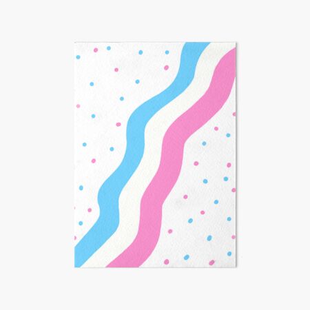 "Transgender Flag Stripe" Art Board Print for Sale by liashovlin ...