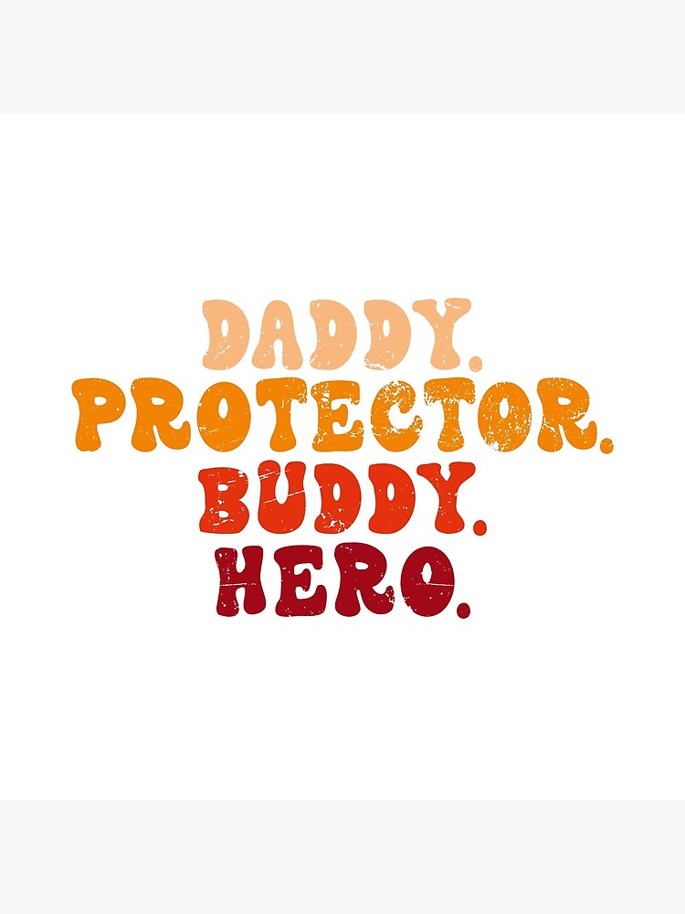 Póster «Protector de papá, papá retro vintage para ser, pronto para ser ...