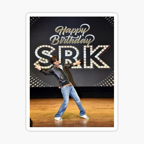 "shahrukh khan" Sticker for Sale by redfert | Redbubble