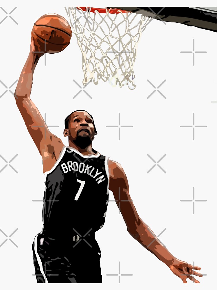 "Kevin Durant" Sticker by raffrasta | Redbubble