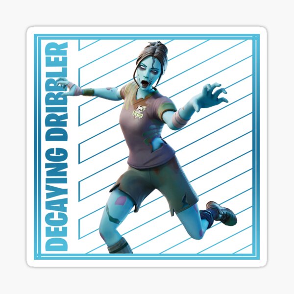 "Decaying Dribbler" Sticker by genrerodriguez | Redbubble
