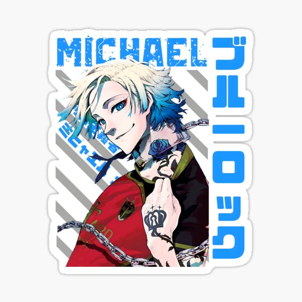 "Michael Kaiser - Blue Lock" Sticker for Sale by AnimeMart07 | Redbubble