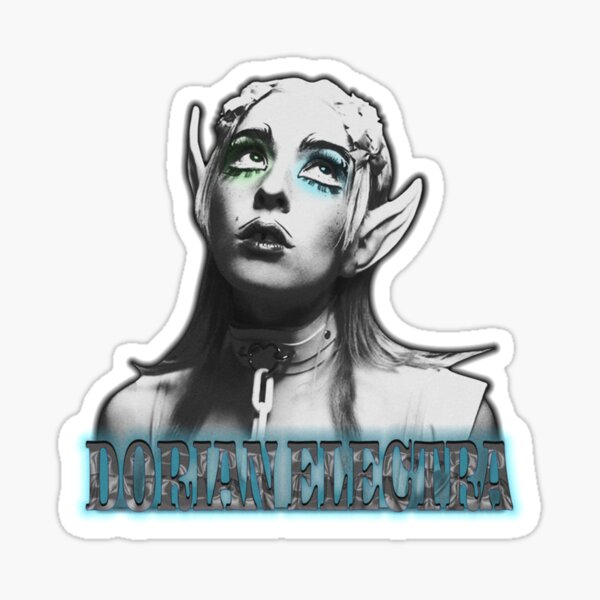 "Elf Dorian Electra " Sticker by DeliaCreative99 | Redbubble
