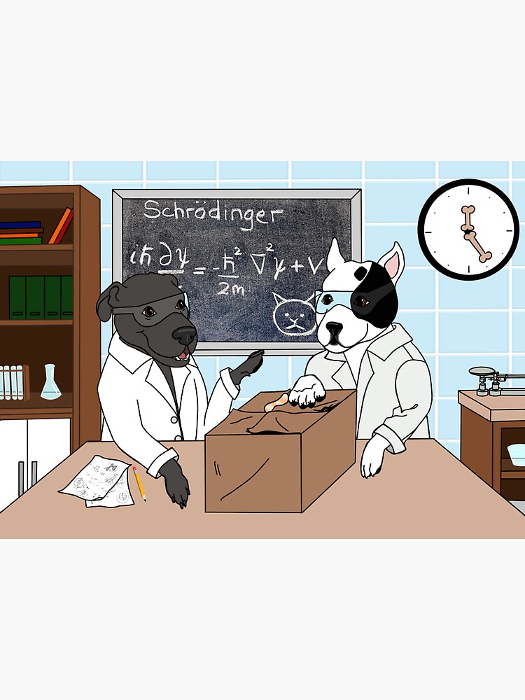 "Science Dogs" Sticker by vhoover | Redbubble