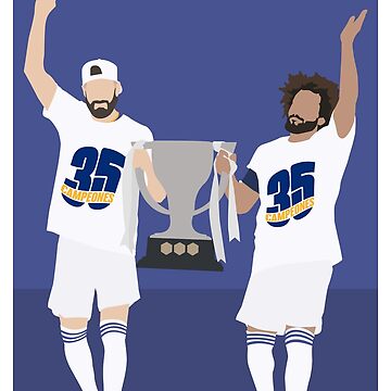 Pegatina for Sale con la obra «Benzema y Marcelo RMCF Campeones 35» de ...