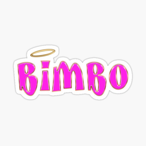 "Bimbo" Sticker by harleydraws | Redbubble