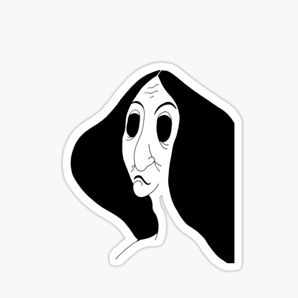 "Scream, help 1" Sticker by JonDelorme | Redbubble