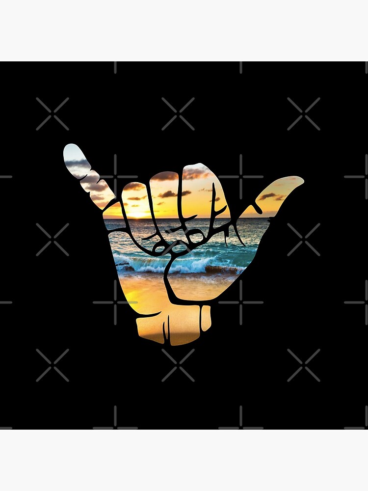 "Hawaii car stickers | Sunset Aloha Oahu Beach Retro travel Hawaii ...