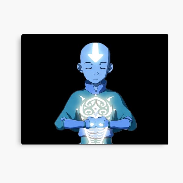 Lienzo «Estado de Avatar de Aang con Raava» de Grinalass | Redbubble