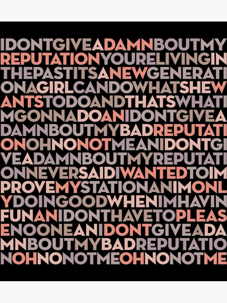 "Bad Reputation Joan Jett V 2 Classic T-Shirt" Poster for Sale by ...