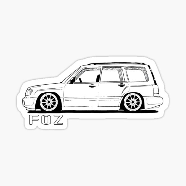 Subaru Forester Stickers | Redbubble