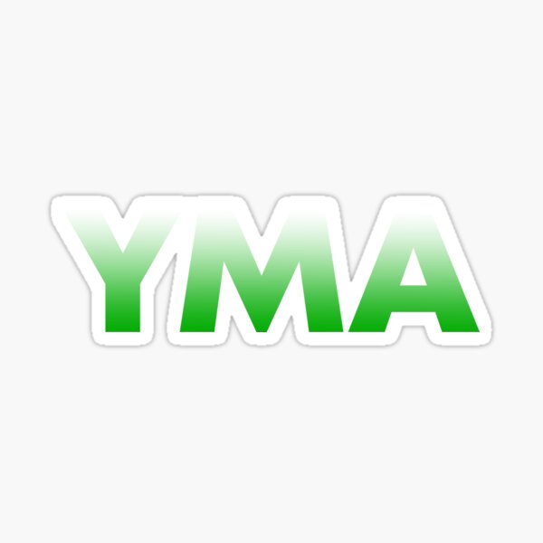 "Yma fade to green" Sticker by Aurorapod | Redbubble