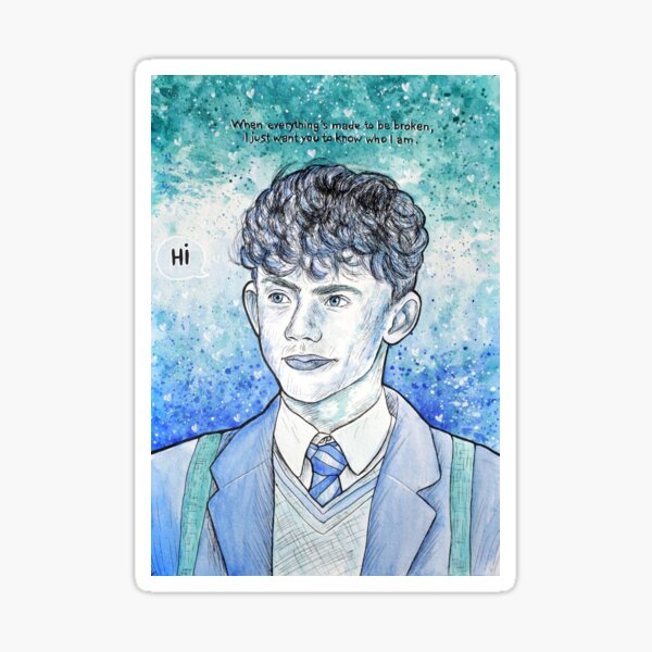 "Watercolor painting - Charlie spring - Heartstopper" Sticker by ...