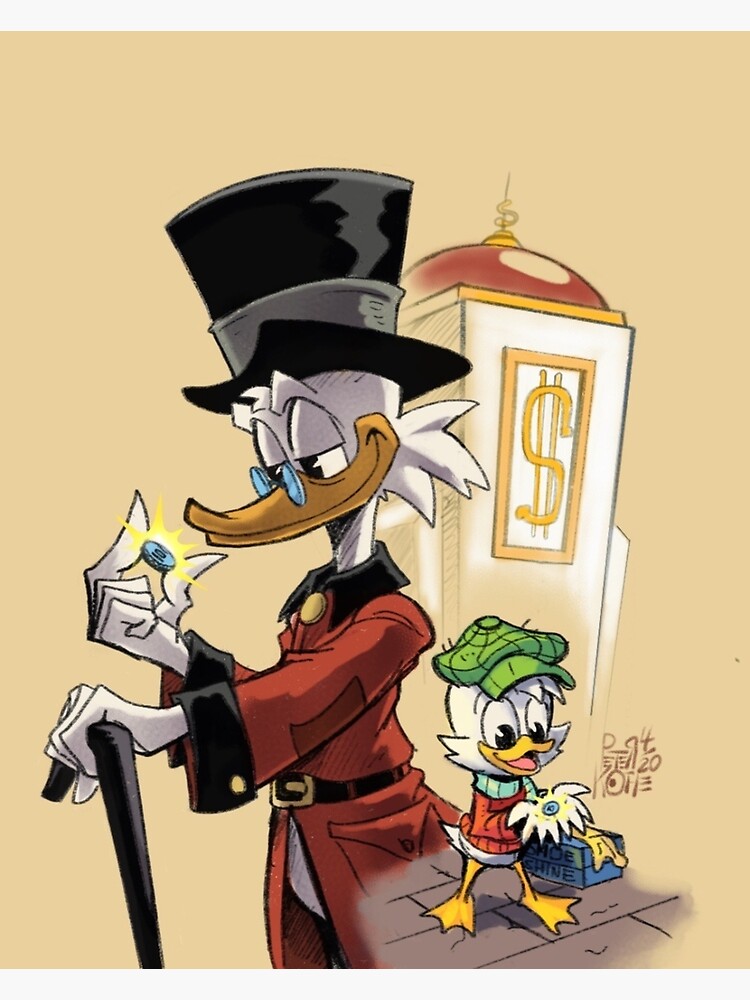 "Scrooge McDuck" Poster for Sale by GEK-NERD | Redbubble