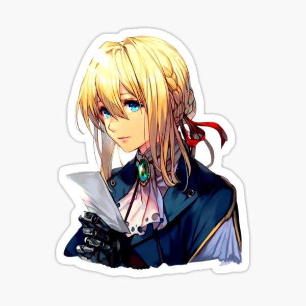 "Violet Evergarden" Sticker by SmileIsil | Redbubble
