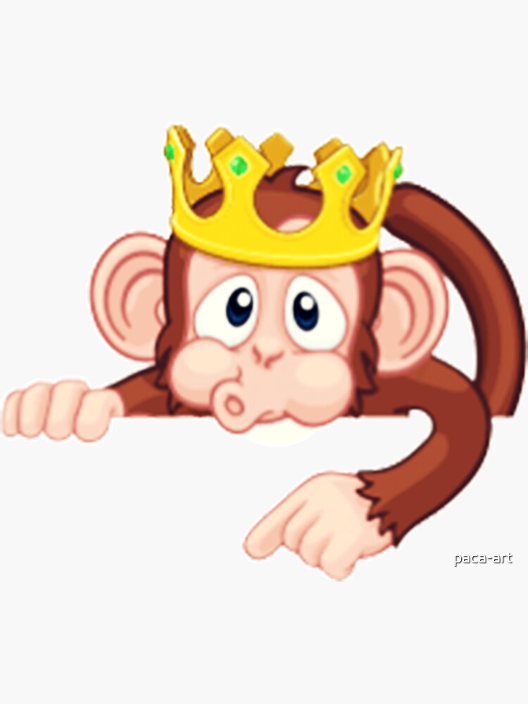 "monkey king" Sticker by paca-art | Redbubble