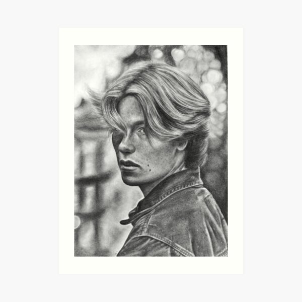 "Edvin Ryding - Wilhelm - dessin - young royals " Art Print for Sale by ...
