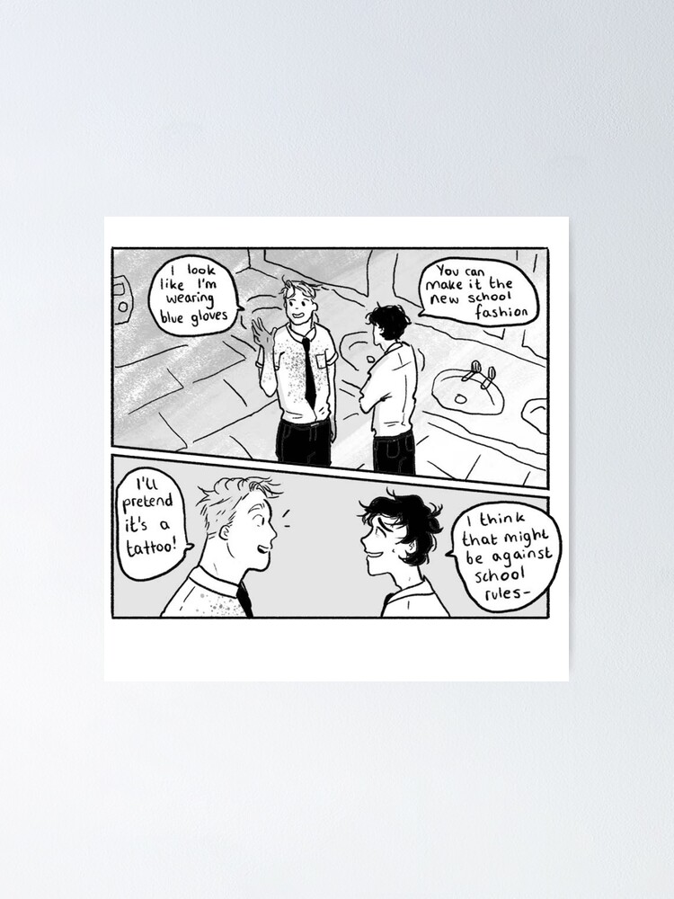 "Heartstopper Ink " Poster by Rhi-Cherry | Redbubble