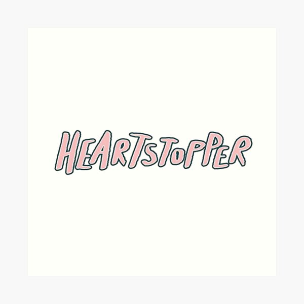 "Heartstopper logo" Art Print for Sale by bwayjime | Redbubble