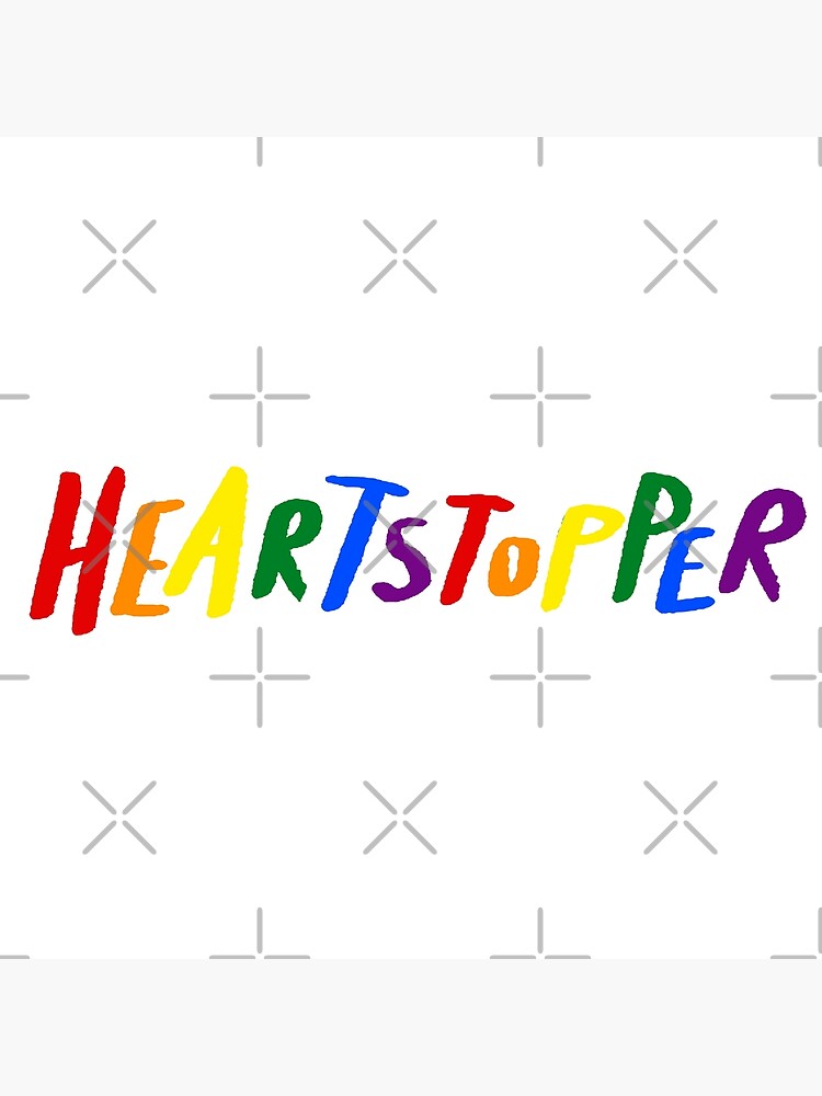 "Heartstopper logo - rainbow" Poster by bwayjime | Redbubble