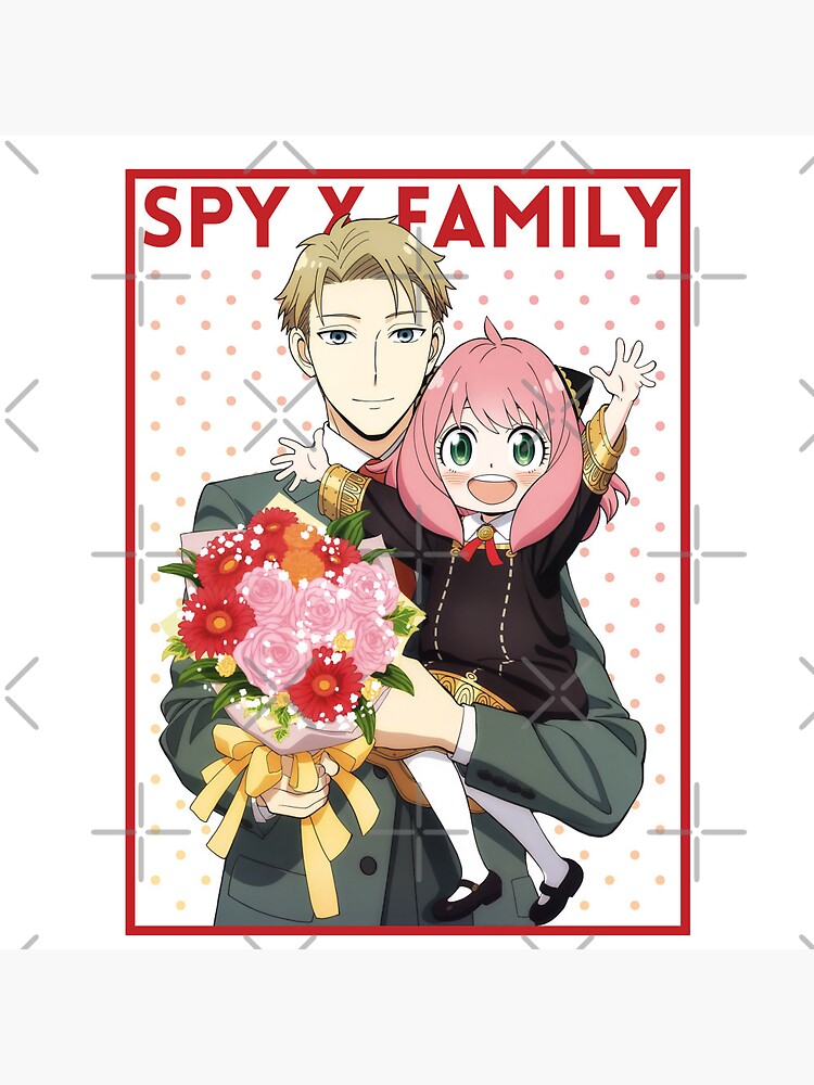 "Spy x Family Father and Daughter (Loid and Anya Forger Colored) " Pin ...