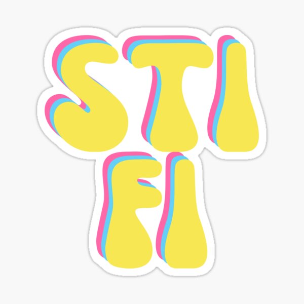 "Sti fi" Sticker for Sale by Brewsoup | Redbubble