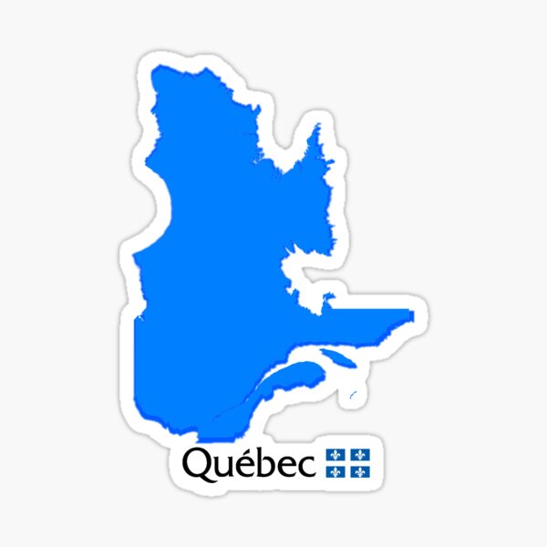 "Quebec" Sticker by Labbel0 | Redbubble