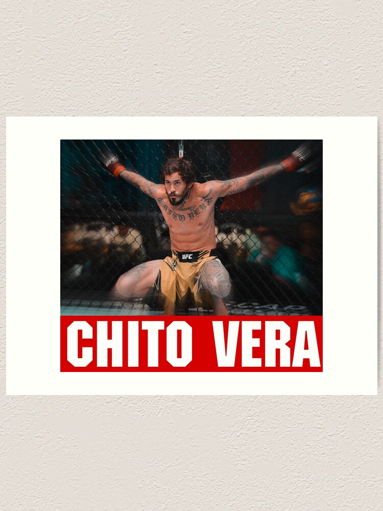 "Chito Vera UFC Design" Art Print for Sale by NickNateDiaz | Redbubble